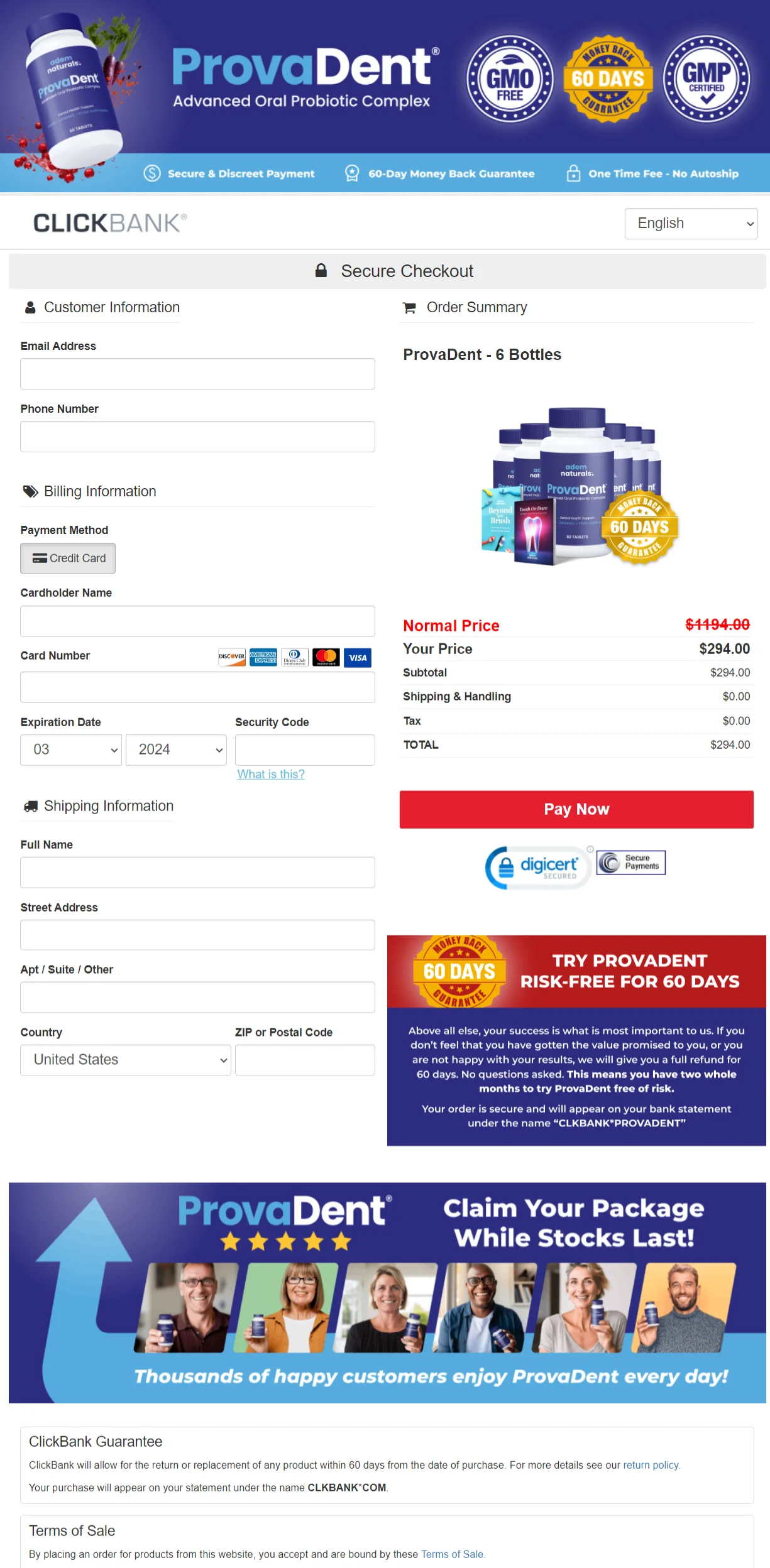 ProvaDent™ - USA Official Website - Get 75% OFF Today Only!